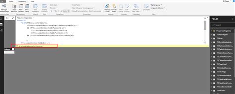 Solved Error Creating A Table From A Dax Expression Microsoft Fabric Community