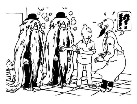Coloriage Tintin à Imprimer Sur Coloriageenfantcom