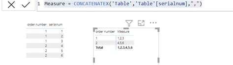 solved order numbers with multiple serial numbers microsoft fabric