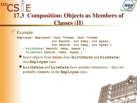 Ppt Chapter 17 C Classes Part Ii Powerpoint Presentation Free