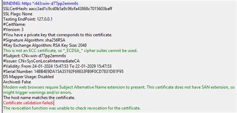 Creating Certificate For Iis To Be Used For On The Local Network
