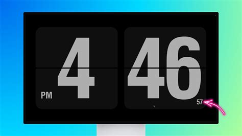 How To Display The Clock With Seconds On Mac