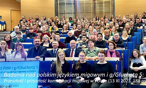 Gdzie Zjeść Konferencje Pracowni Lingwistyki Migowej Uw