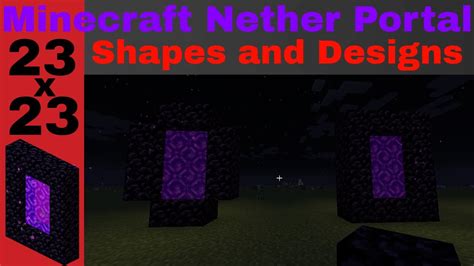 Minecraft How To Make A Nether Portal SquishyMain YouTube