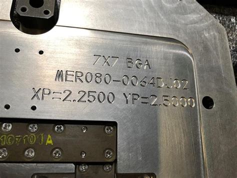 Used Delta Edge DE8000 7X7 BGA Test Handler Change Kit For Sale At