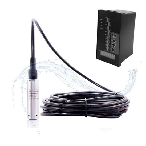 Atech 4 20ma Rs485 Liquid Level Transmitter Submersible Water Diesel Fuel Tank Level Sensor