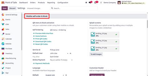 Settings In Odoo 17 POS Odoo V17 Enterprise Edition Book