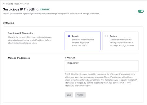 Suspicious Ip Throttling