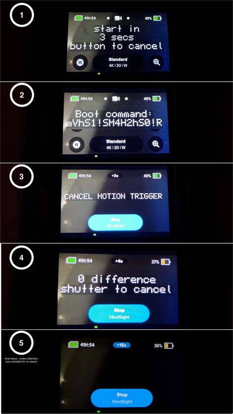 Gopro As Dashcam Issue On Motion Detection Trigger In A Scheduled Interval Issue
