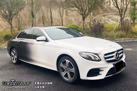 奔驰e立标贴膜 奔驰e贴膜 奔驰贴膜 大山谷图库