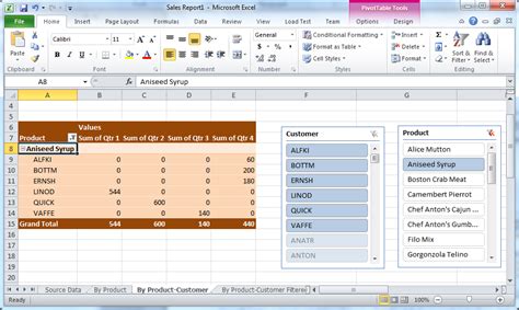 Hidden Secrets Of Ms Office Excel 2010 Slicer New Filtering Technology