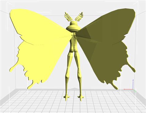 🎨 Mothman Art・free Stl File For 3d Printing・cults