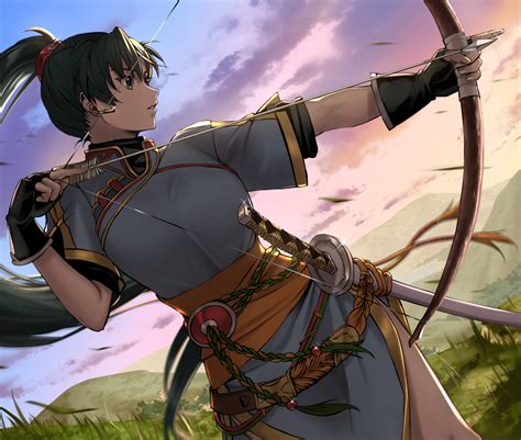 Lyn Fire Emblem And More Drawn By Delsaber Danbooru