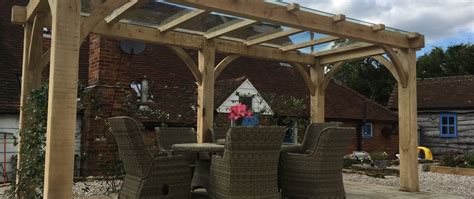 Oak Framed Structures Milestones Landscaping