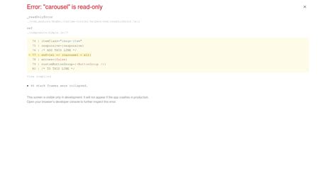 React Multi Carousel Playground Codesandbox