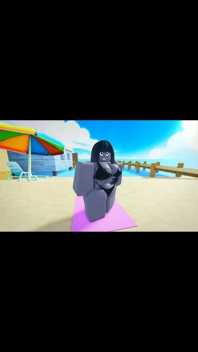 Chica Sexy En La Playa Roblox AnimaciÓn Youtube
