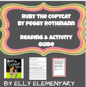 RUBY THE COPYCAT READING LESSONS WITH ACTIVITIES Made By Teachers