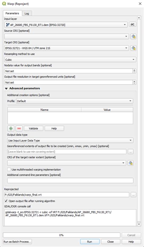 Cant Join Multiple Dems Using Qgis Build Virtual Raster If They Span