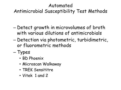 Ppt Antimicrobial Susceptibility Testing Ast Powerpoint Presentation Id1731876
