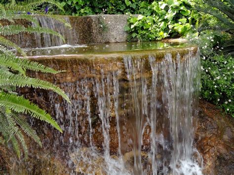 Fernfallsledgestone Romantic Garden Fountains Water Garden