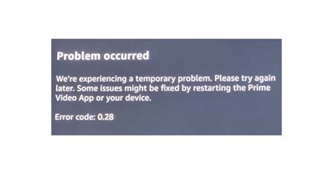 Prime Video Error Code 028 How To Fix Viraltalky