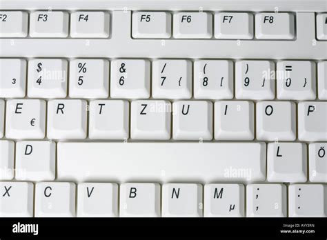 A Gap On A Computer Keyboard Stock Photo Alamy