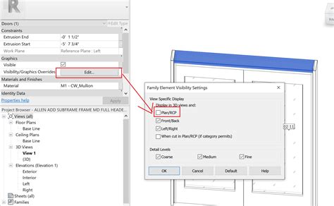 Solved Doors Have Disappeared In Plan View Autodesk Community