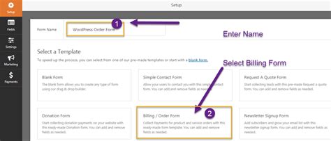 How To Easily Create A WordPress Order Form With WPForms