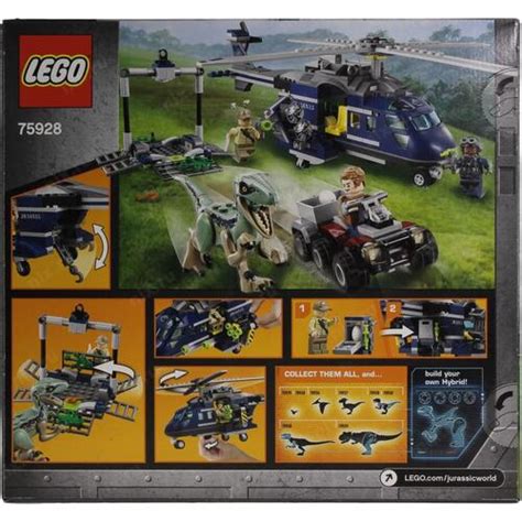 LEGO Jurassic World (Мир юрского периода) Погоня за Блю на вертолёте ...