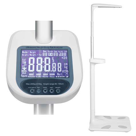 Health Monitoring Scale Non Contact Height Measurement Up To 76 7 Inches Muscle And Fat