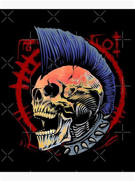 Mojo Harrogate Skull Poster For Sale By Fanityprints Redbubble