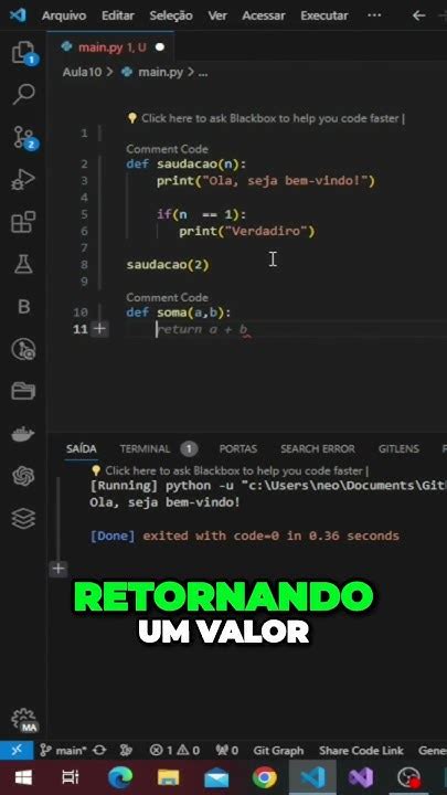 O Que São Parâmetros Em Python Shotrs Pythonprogramming Python Programação Youtube