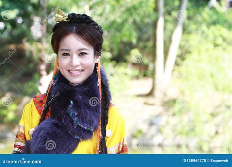 Aisa Girl Potrait On Nature Back Ground Editorial Image Image Of Happy Face 138964770