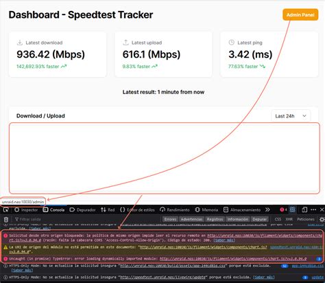 cors issue on a reverse proxy · issue 914 · alexjustesen speedtest