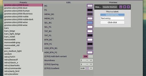 Tool To Customize Numix Theme Colors `oomox` Sees New Release Now Available In Ppa Rubuntu