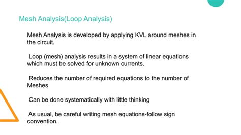 Mesh Analysis Pptx