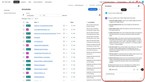 Comment Utiliser Lin Ai Assistant In Target Pour Acquérir Des