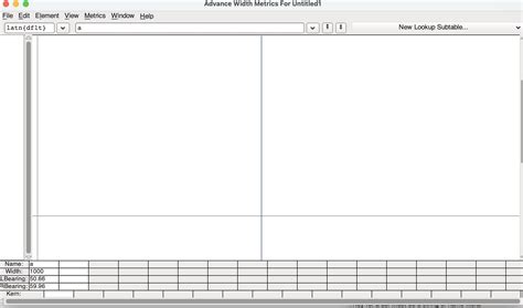 Adobe Illustrator FontForge Not Showing Glyph In Metrics Or Preview Graphic Design Stack