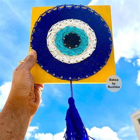 Evil Eye String Art Baksabyr