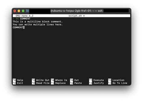 bash commenting 3 ways to use comments copahost