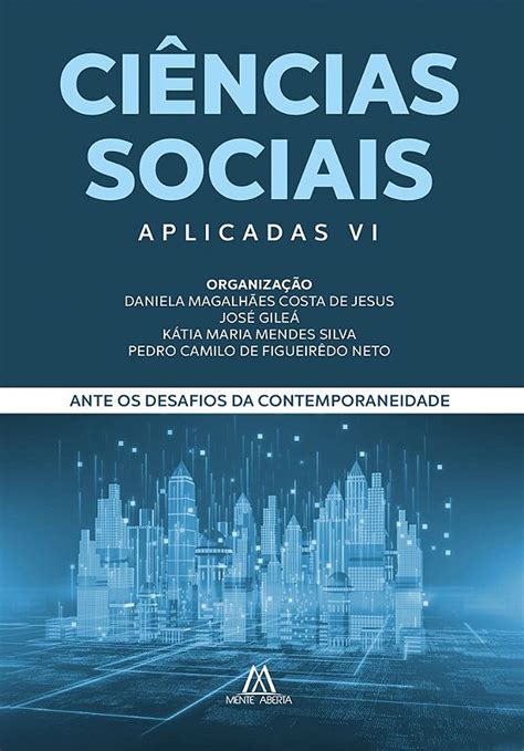 Livro Ciências Sociais Aplicadas Vi Editora Mente Aberta