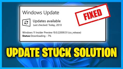 Windows Update Stuck At