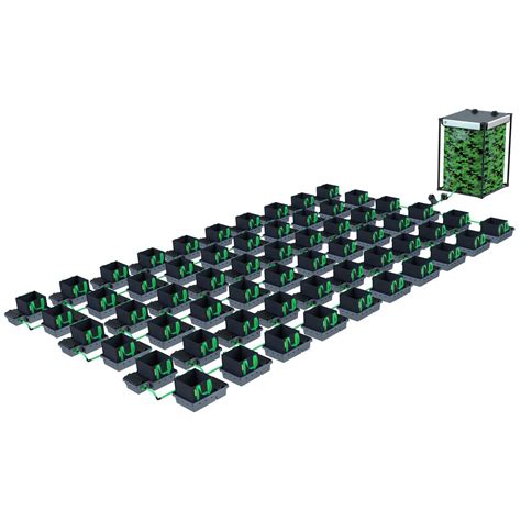 Alien 60 Pot Easyfeed 10l System Straight Up Hydroponics