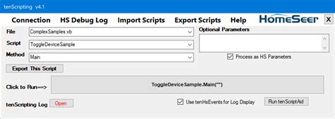 Tenscripting4 Web Site