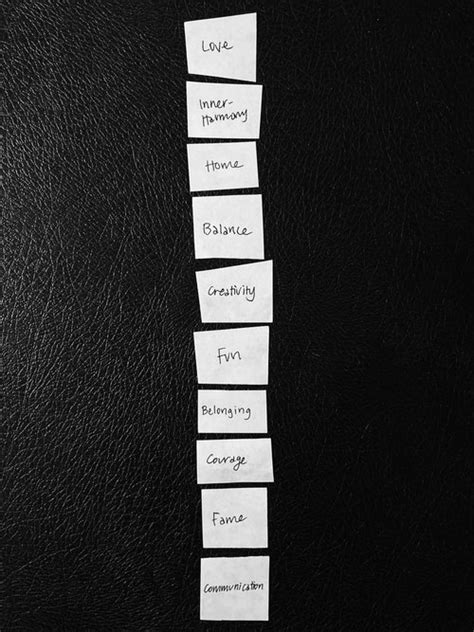 Identifying Your Values How To Do A Value Sort — Atlas Wylde