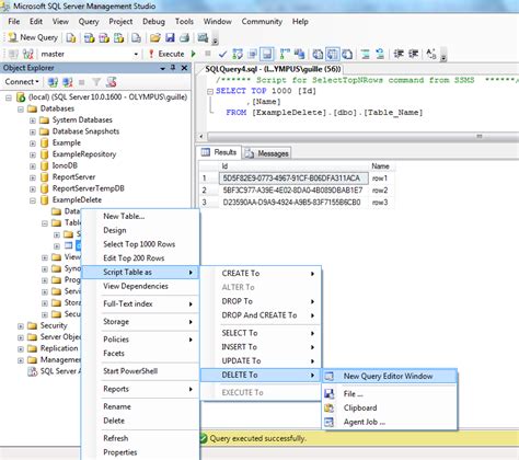 Sql 모든 기록 삭제 리뷰나라