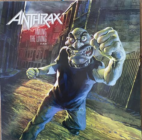 Anthrax Among The Living Tour Finn Torget