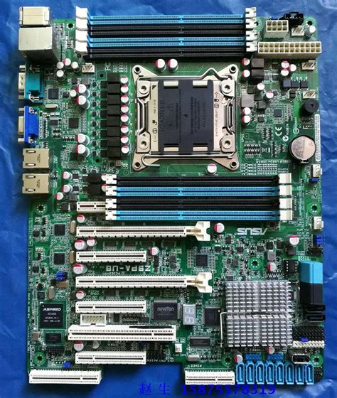 Socket For ASUS Z PA U LGA DDR ECC REG Single Channel Server Motherboard X Support