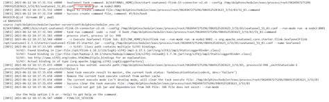 Bug Seatunnel Flink Task Executed Failure Issue 14323 Apache