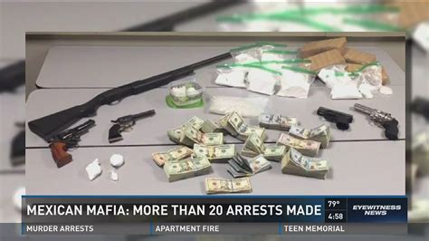 Historic Raids Net More Than 20 Arrests Of Mexican Mafia Gang Members